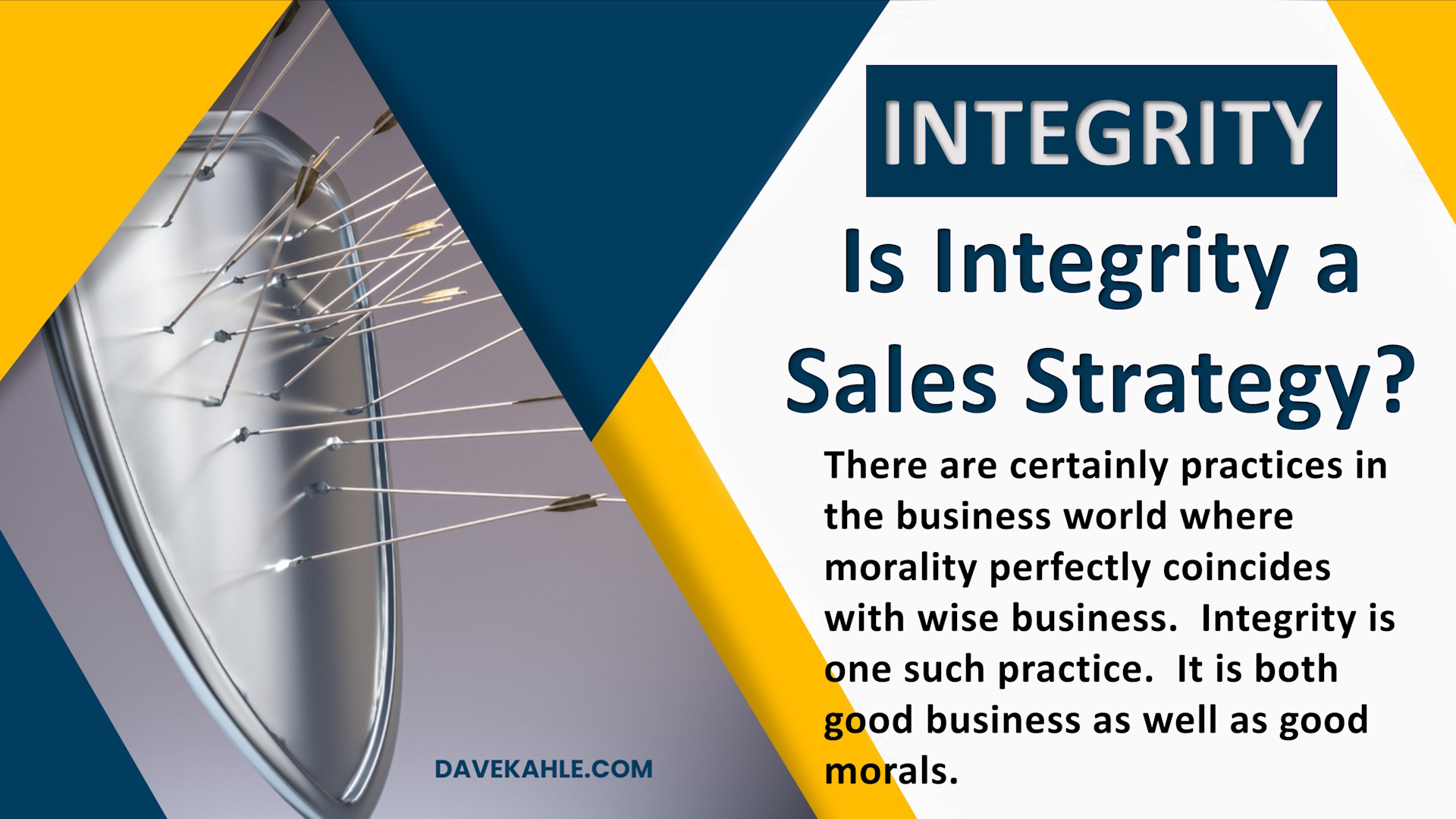 Sales strategy consulting | Integrity practice sales